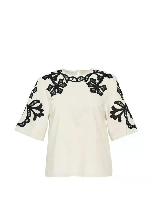 Ulla Johnson Embroidered Blouse