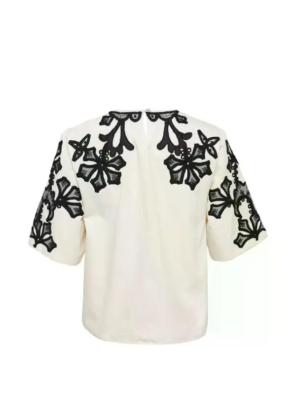 Ulla Johnson Embroidered Blouse
