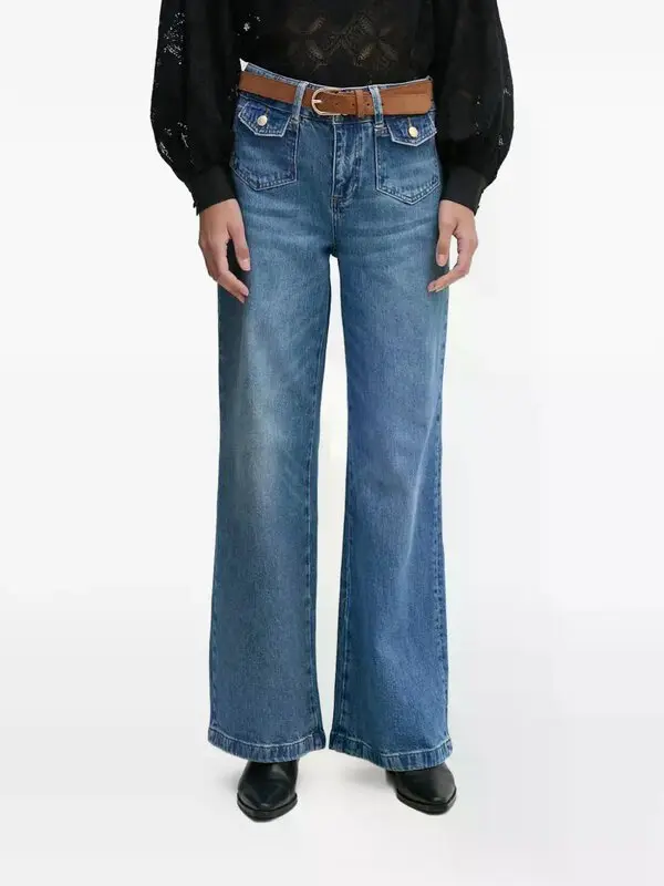 MOS MOSH Flap-pocket Jeans
