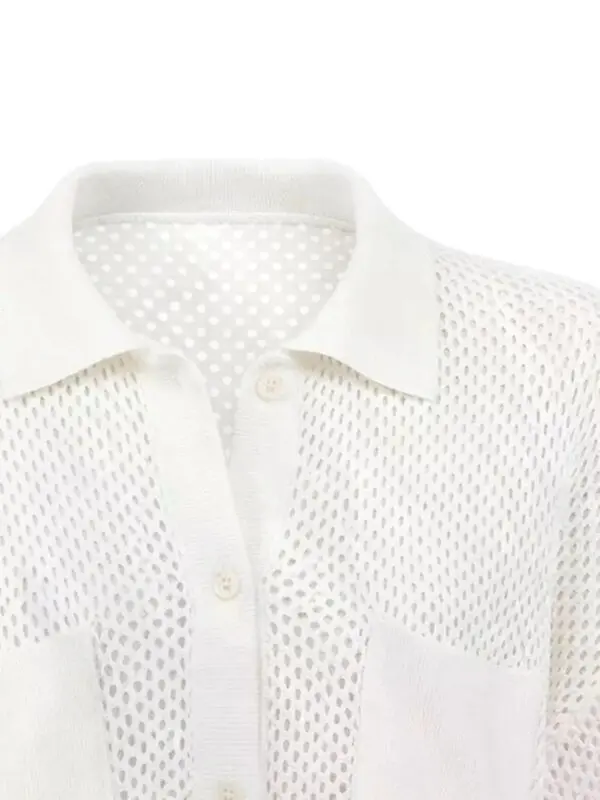 ALLUDE Button-fastening Shirt