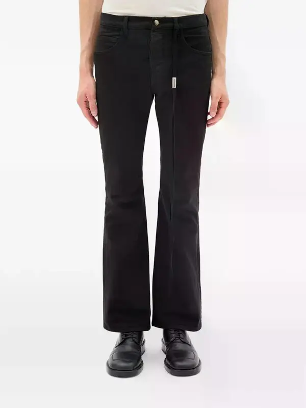 ANN DEMEULEMEESTER Jonas Bootcut Five-pocket Jeans