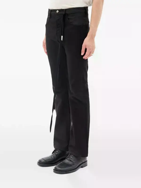 ANN DEMEULEMEESTER Jonas Bootcut Five-pocket Jeans
