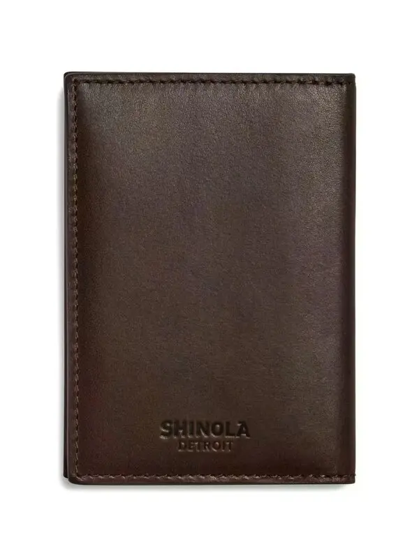 Shinola Folded Card Holder Wallet