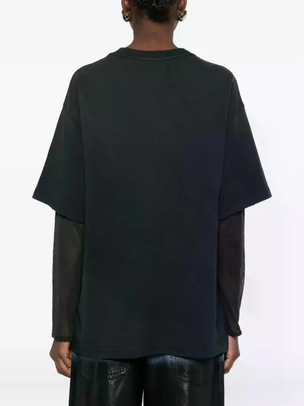 Acne Studios Layered Logo T-shirt