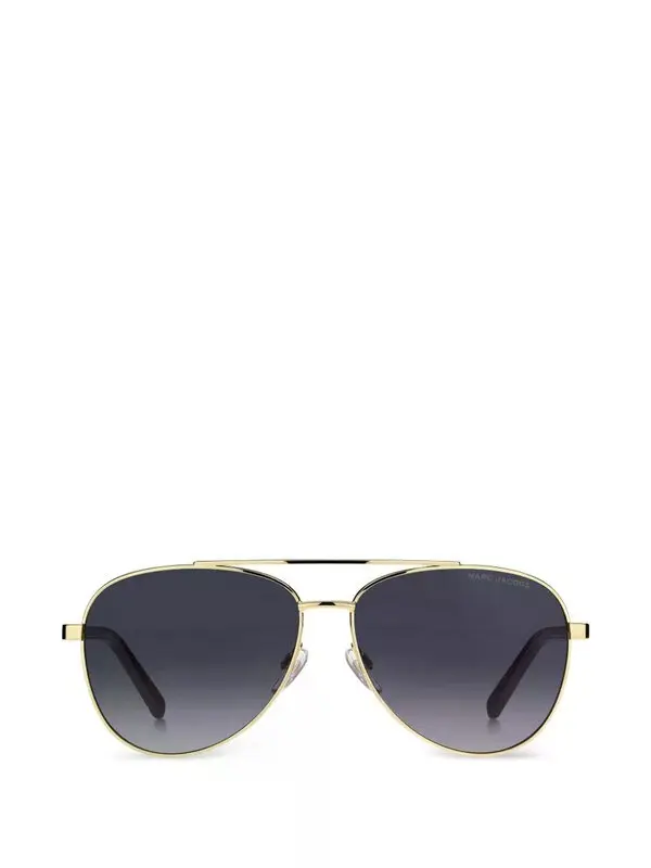 Marc Jacobs Pilot Sunglasses - Gold