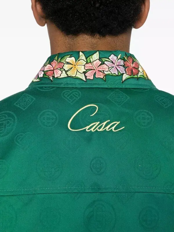 Casablanca Casa Embroidery Overshirt