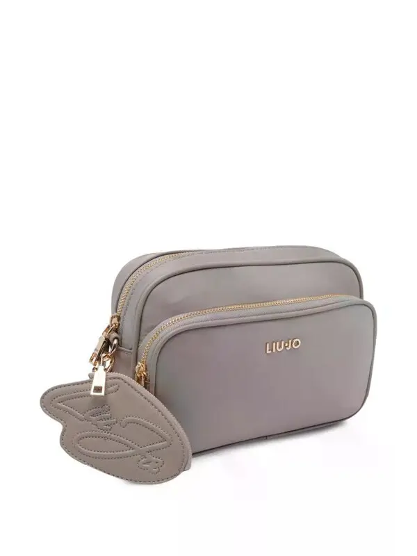 Liu Jo Cross Body Bag With Logo - Grey