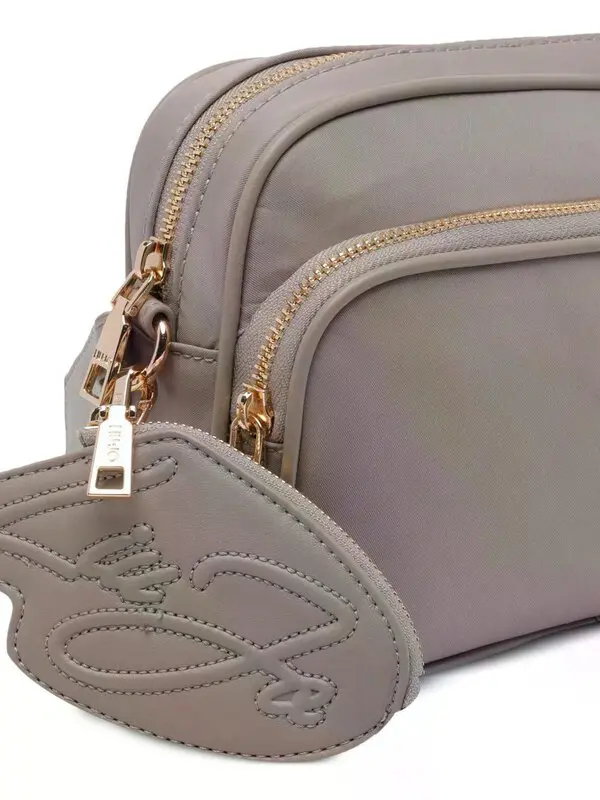 Liu Jo Cross Body Bag With Logo - Grey