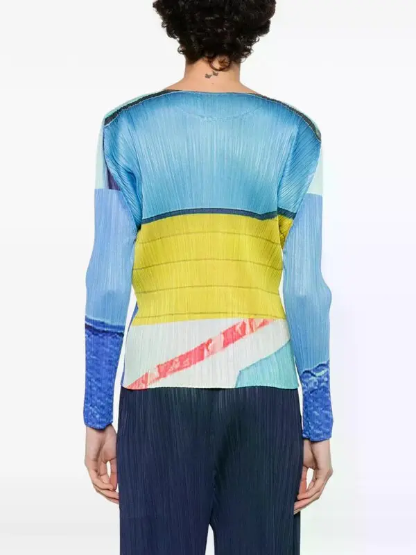 Issey Miyake Pleated Blouse