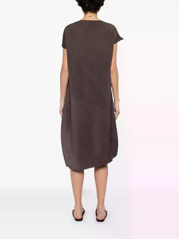 Issey Miyake Pleated Midi Dress