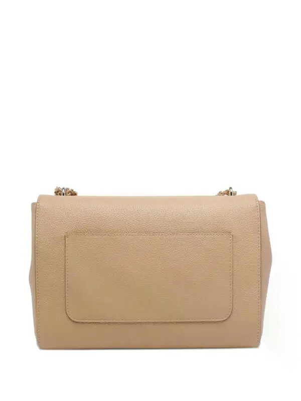 Mulberry Medium Leather Lily Shoulder Bag With Chain Strap - Neutrals
