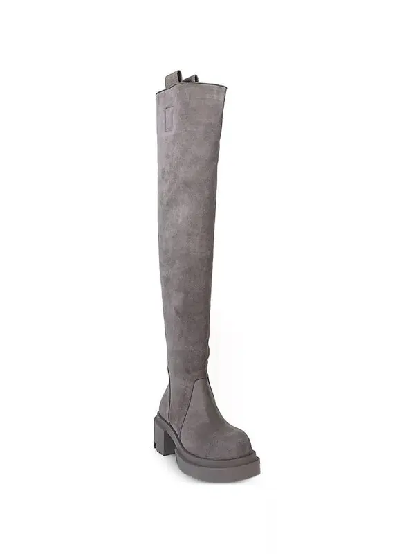 Rick Owens Platform Over-the-knee Boots