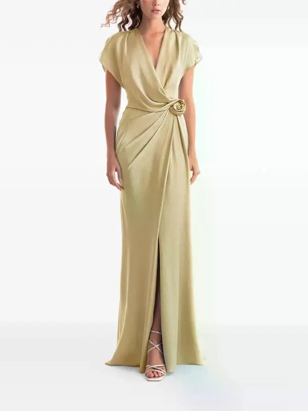 sachin and babi light blue dress Gemy Maalouf Evening Trunk Show
