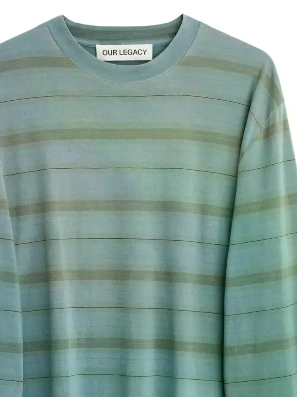 Our Legacy Box Long-sleeve T-shirt - Blue