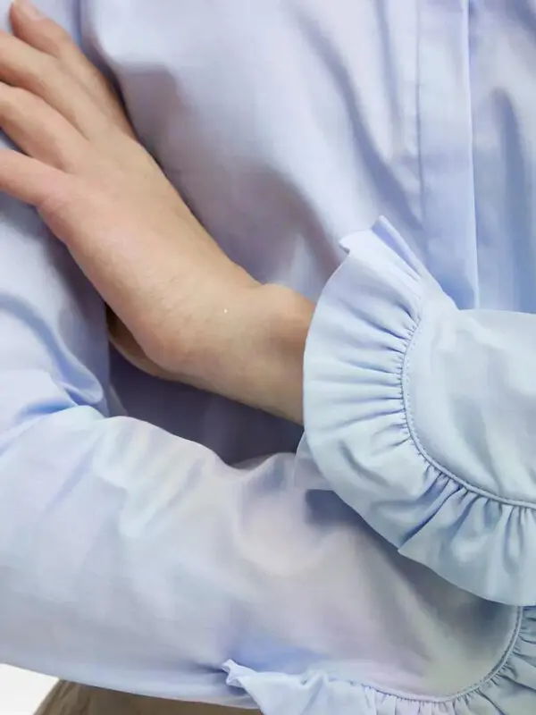 MOS MOSH Mattie Ruffled-cuffs Shirt