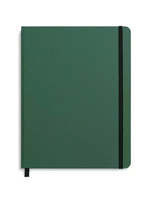 Shinola Large Hard Ruled Journal - Green