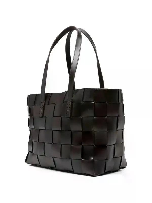 Dragon Diffusion Calf Leather Woven Tote Bag