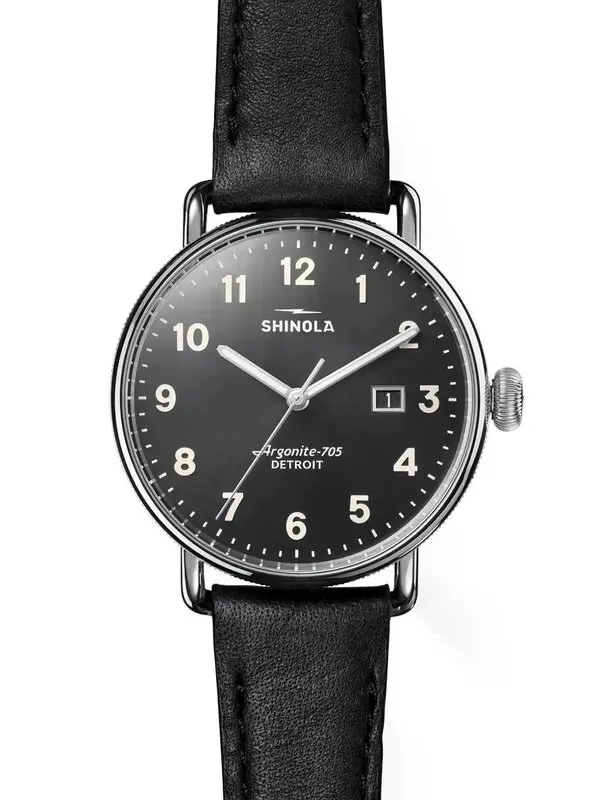 Shinola Canfield 38mm Watch - Black