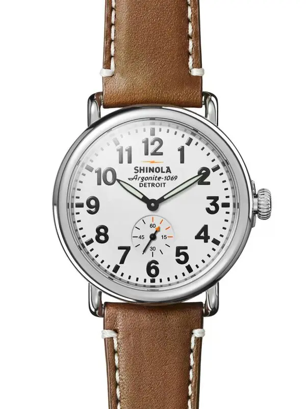 Shinola Runwell 41mm Watch - White