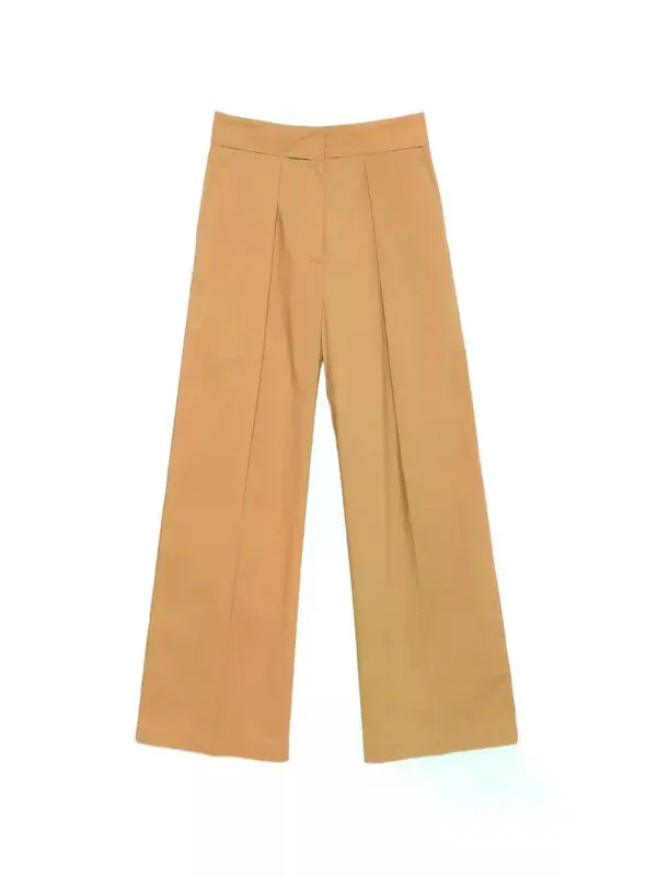 FORTE_FORTE Pleated Wide Leg Trousers