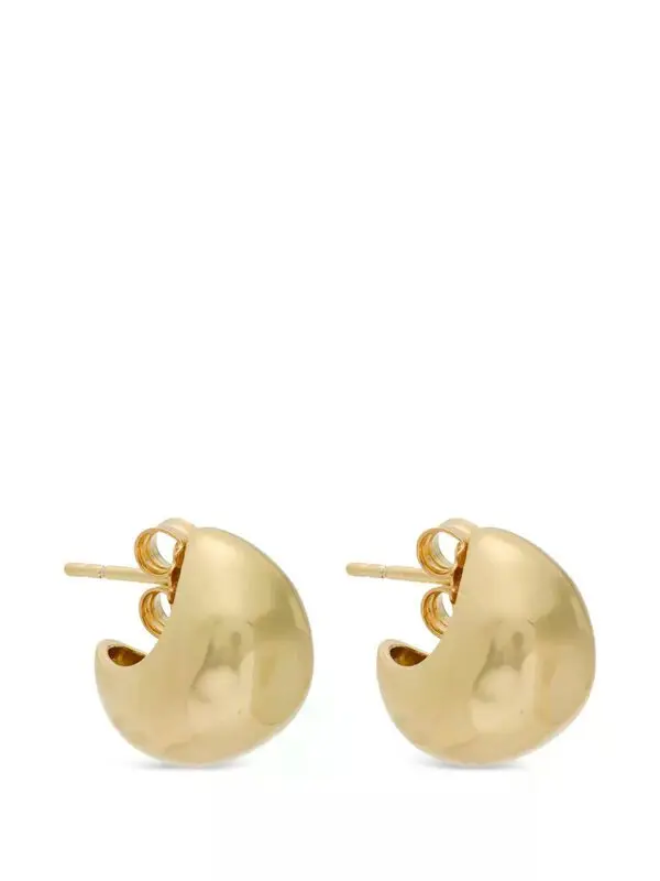 Nina Ricci Sculpted Earrings - Gold