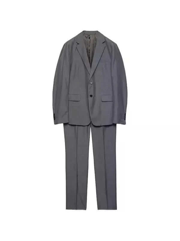 Prada Single-breasted Silk Suit