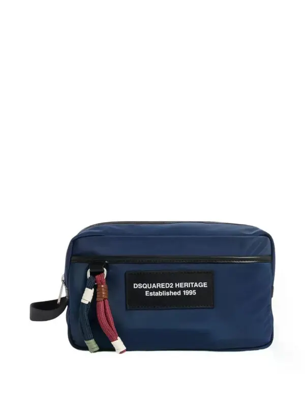 Dsquared2 Heritage Wash Bag - Blue
