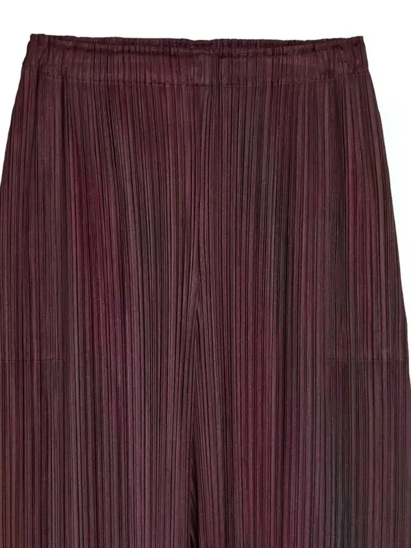 Issey Miyake Pleated Wide-leg Pants