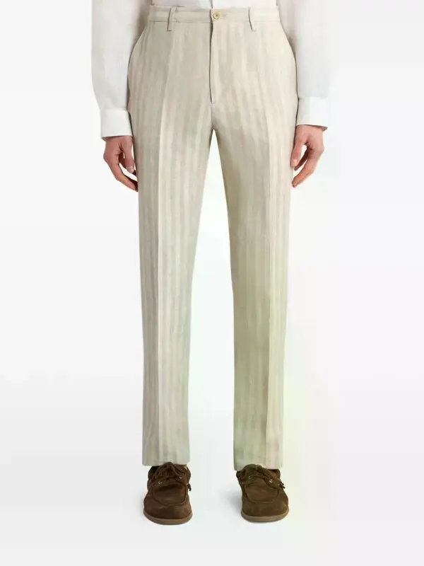 Etro Striped Tailored Trousers