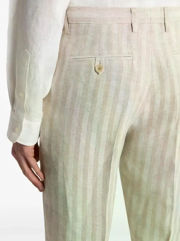 Etro Striped Tailored Trousers