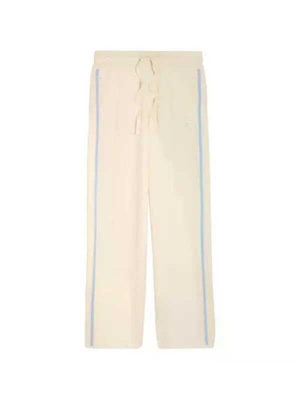 Casablanca Striped Drawstring Track Pants - Neutrals