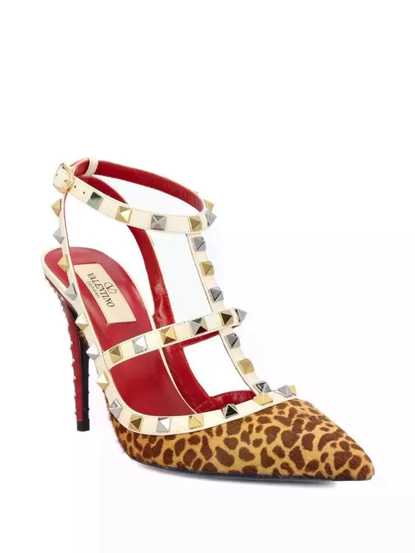 Valentino Garavani Studded T-strap Pumps