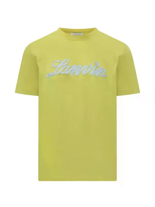 LANVIN Logo-detail T-shirt