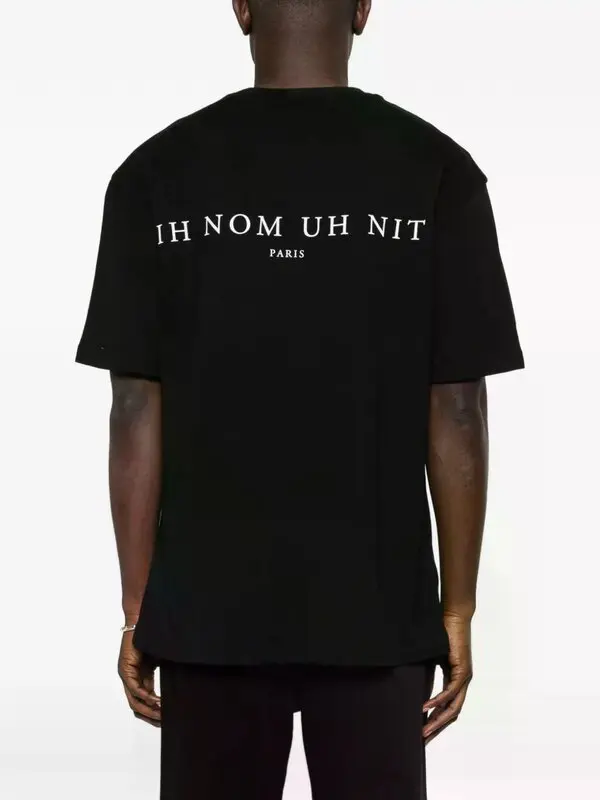 IH NOM UH NIT Paisley Mask Front T-shirt