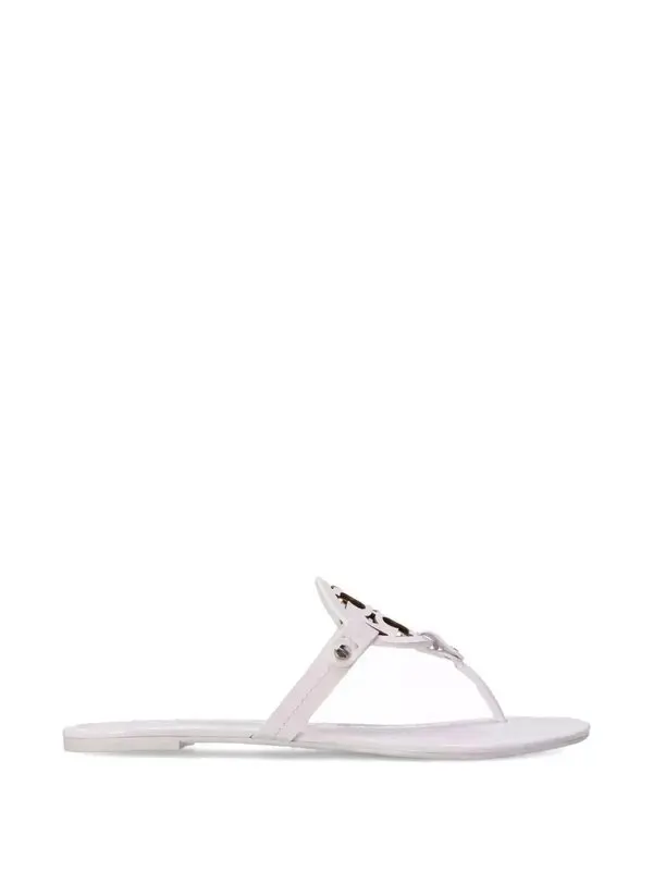 Tory Burch Cutout Miller Sandals - White