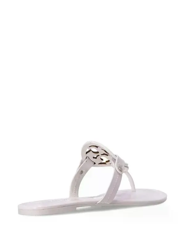 Tory Burch Cutout Miller Sandals - White