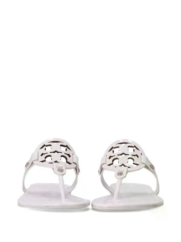 Tory Burch Cutout Miller Sandals - White