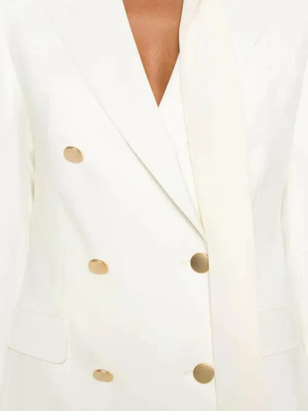 Tagliatore Double-breasted Suit - White