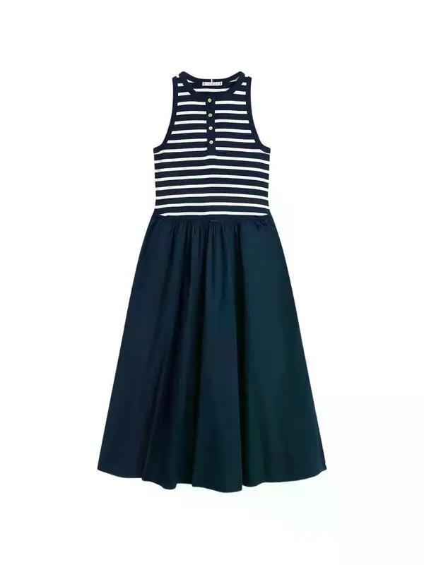 Tommy Hilfiger Striped Midi Dress