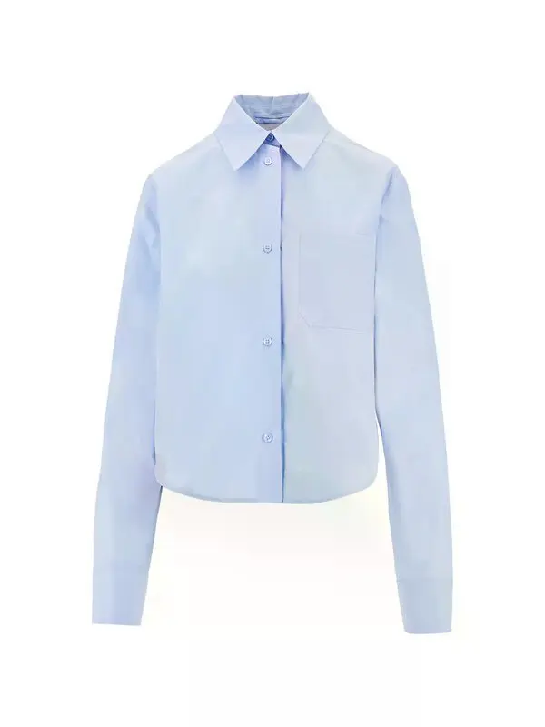 Sportmax Pleated Cotton Shirt