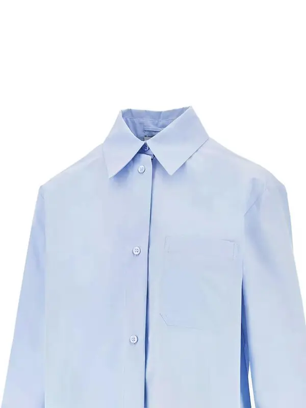 Sportmax Pleated Cotton Shirt