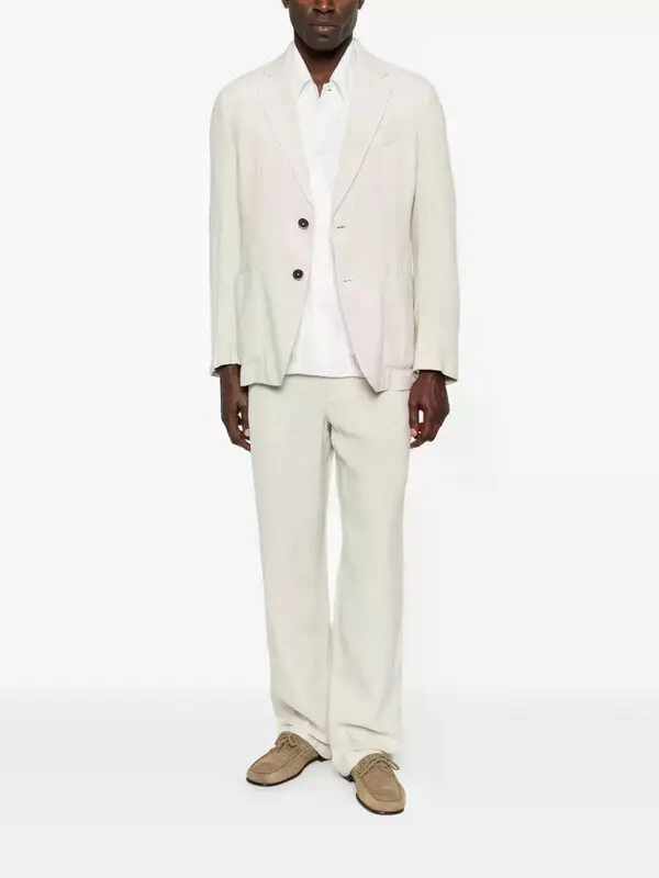 Barena Venezia Herringbone Trousers - Neutrals