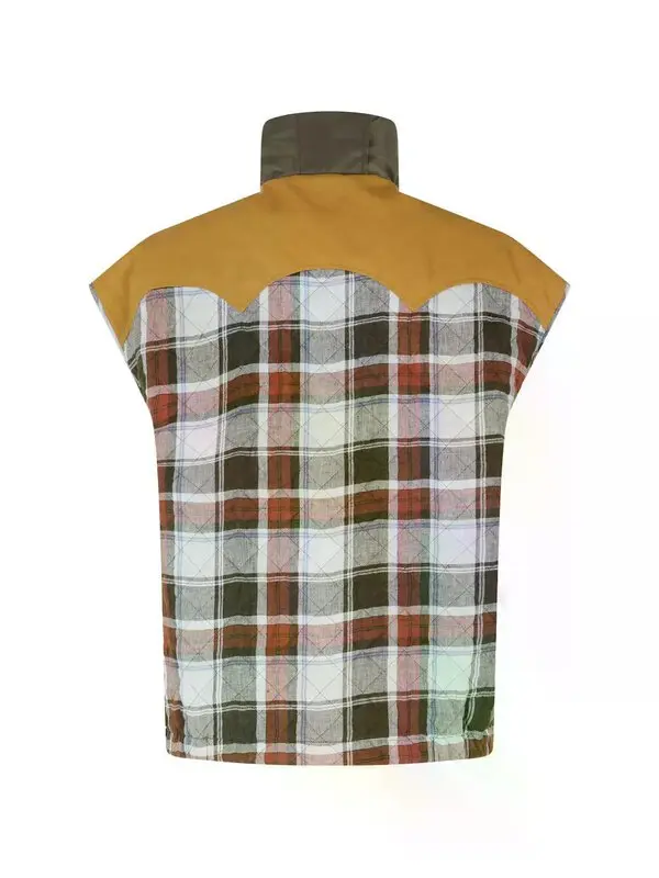MARBELL Turtleneck Gilet - Green
