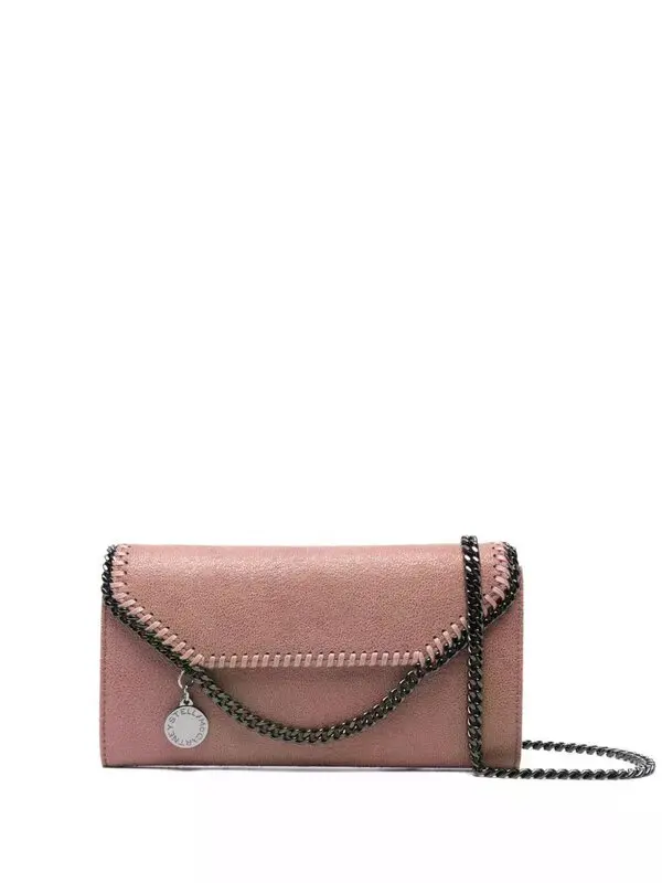 Stella McCartney Stitch Detail Satchel - Pink
