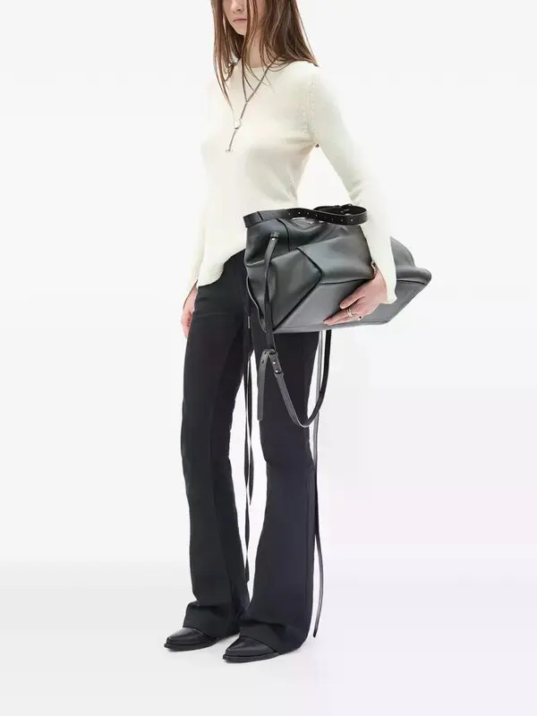 ANN DEMEULEMEESTER Weja Open-back Sweater - Neutrals