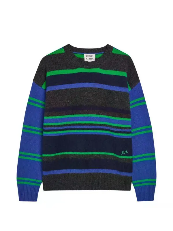 DAMSON MADDER Striped Long-sleeve Jumper