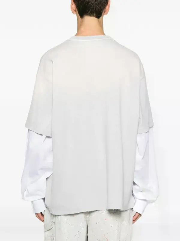 Acne Studios Layered Logo T-shirt