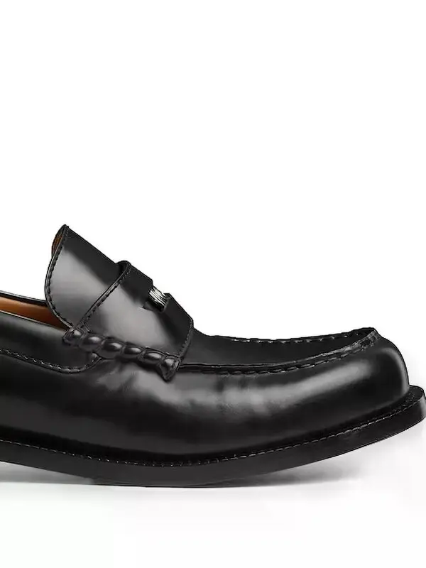 Gucci Double G Leather Loafers