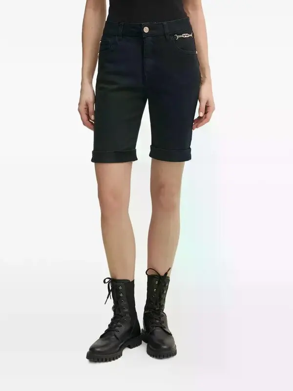 GAUDI Chain-detail Denim Shorts