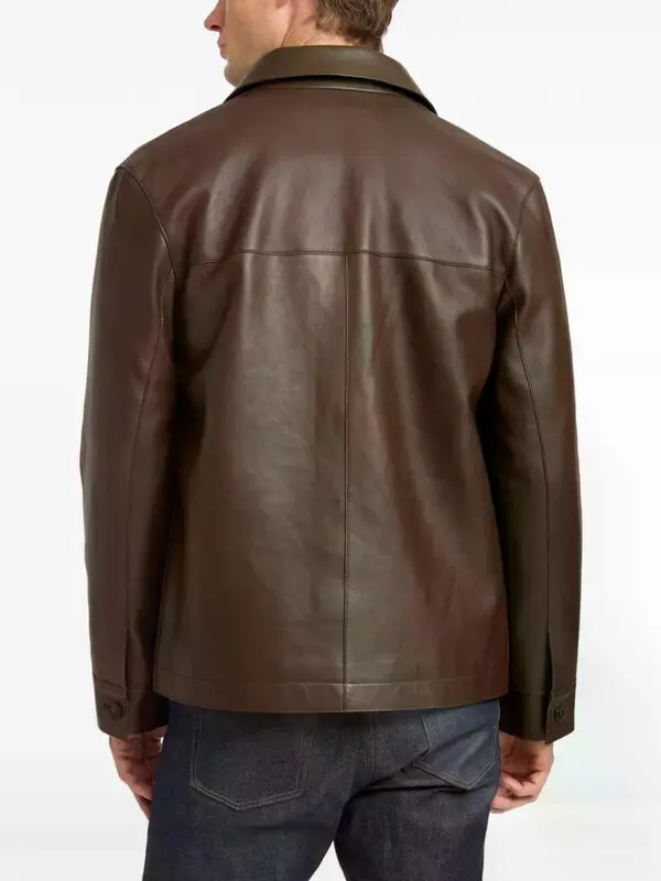 YVES SALOMON Leather Jacket